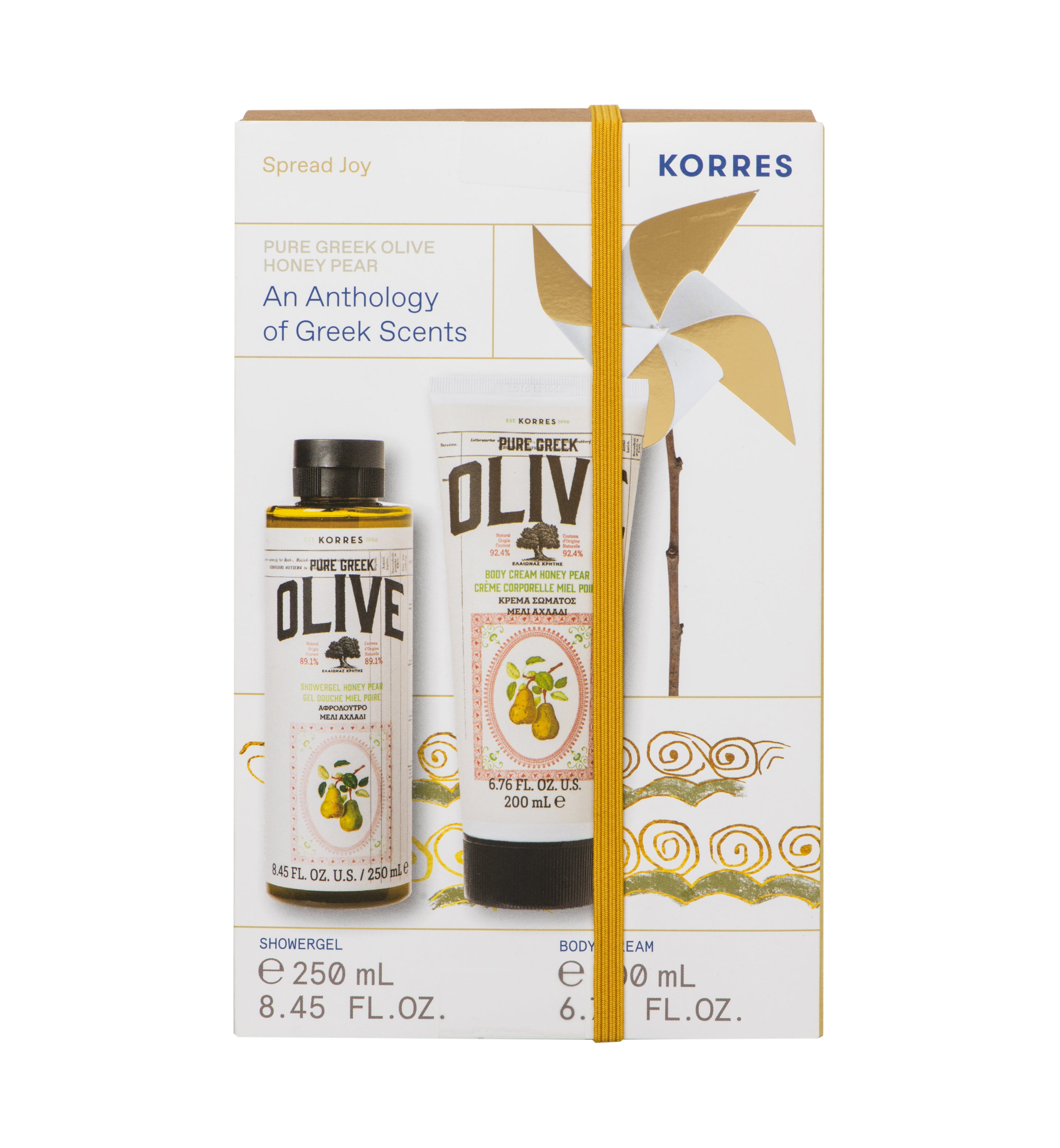 Pure Greek Olive Honey Pear An Anthology of Greek Scents Body Care Set ...