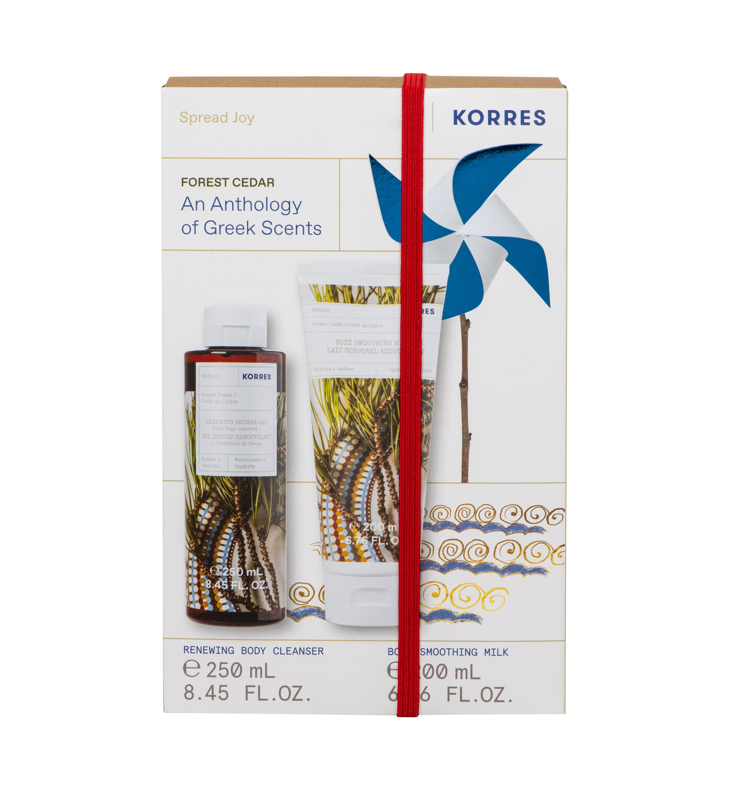 Forest Cedar An Anthology of Greek Scents Body Care Set (Worth £33 ...