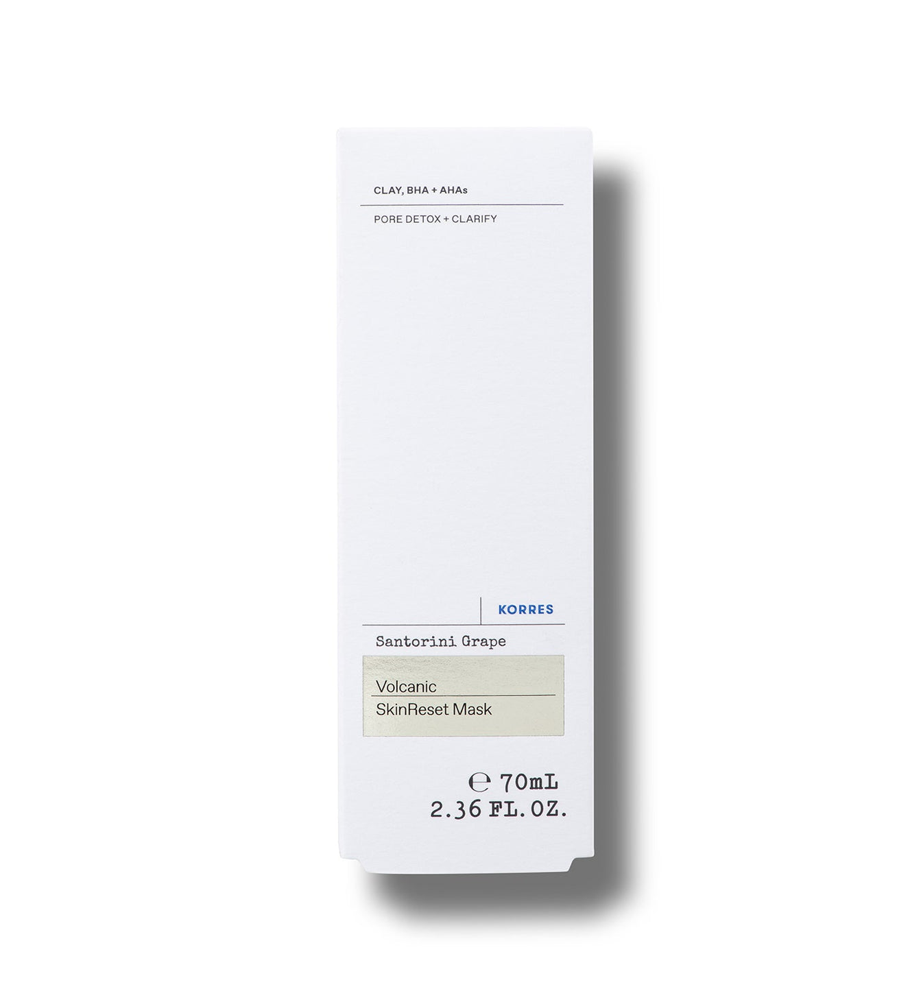 Santorini Grape Volcanic SkinReset Mask – KORRES UK
